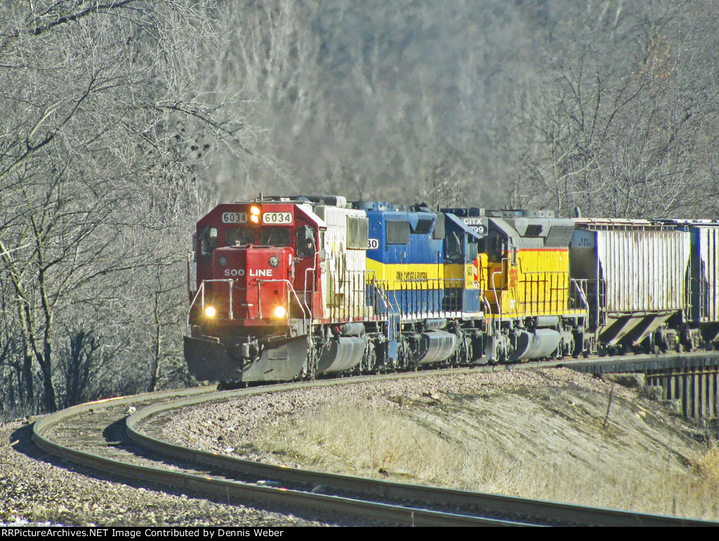SOO 6034, DM&E's Waseca Sub.